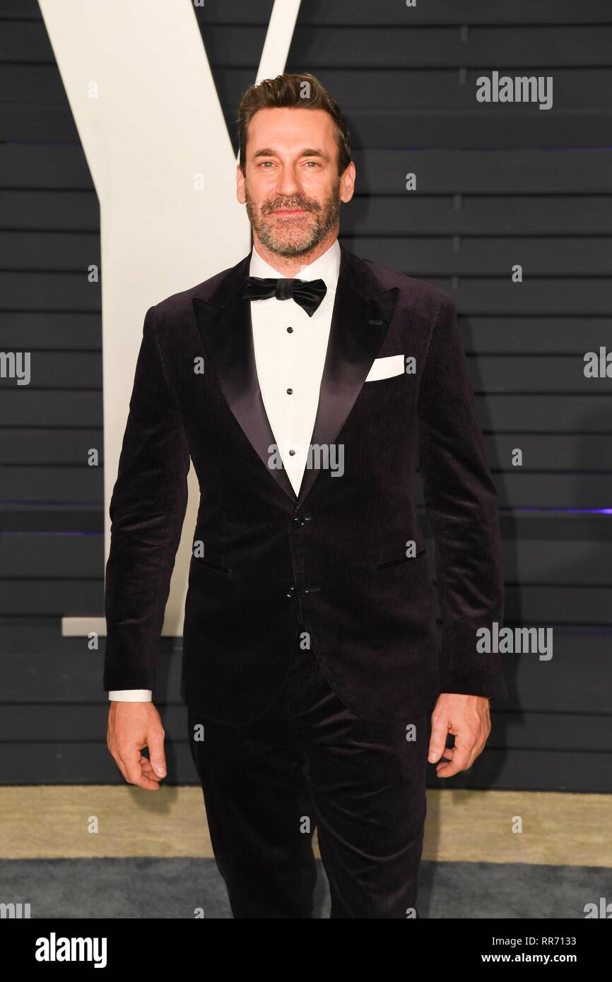 Beverly Hills, California, USA. 24th Feb, 2019. Jon Hamm at the 2019 ...