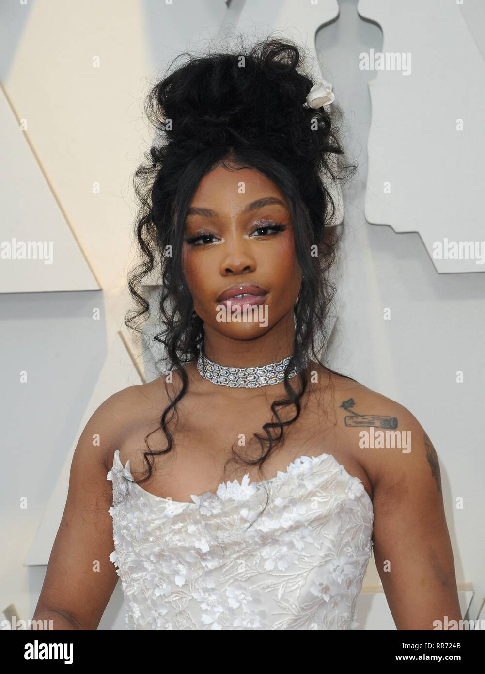 Los Angeles, CA, USA. 24th Feb, 2019. SZA at arrivals for The 91st ...