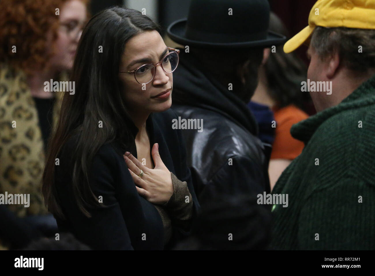 New York, NY, USA. 23rd Feb, 2019. Feb 23, 2019 - Alexandria Ocasio ...