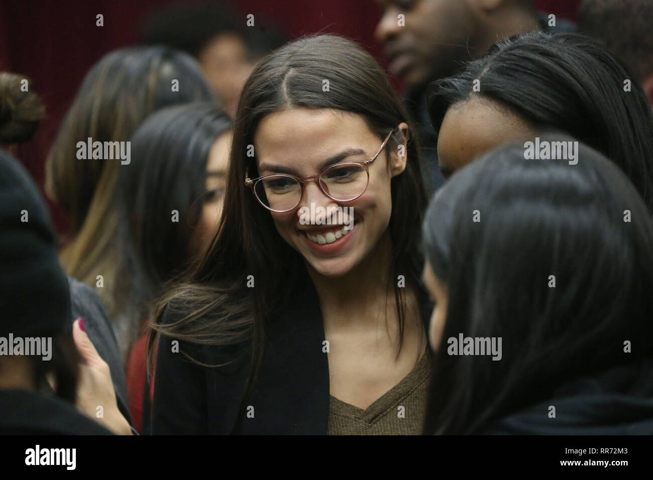 New York, NY, USA. 23rd Feb, 2019. Feb 23, 2019 - Alexandria Ocasio ...
