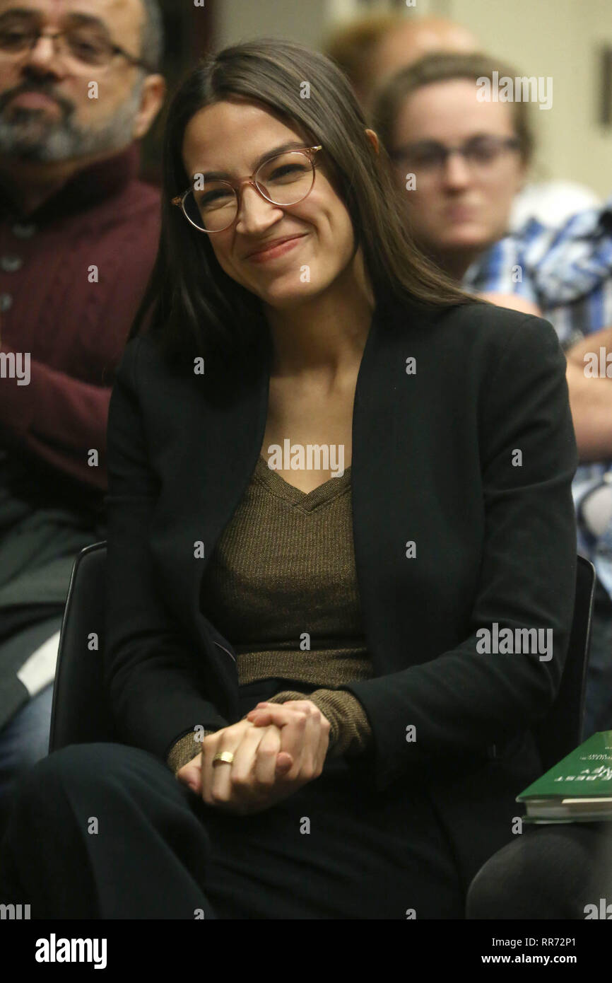 New York, NY, USA. 23rd Feb, 2019. Feb 23, 2019 - Alexandria Ocasio ...