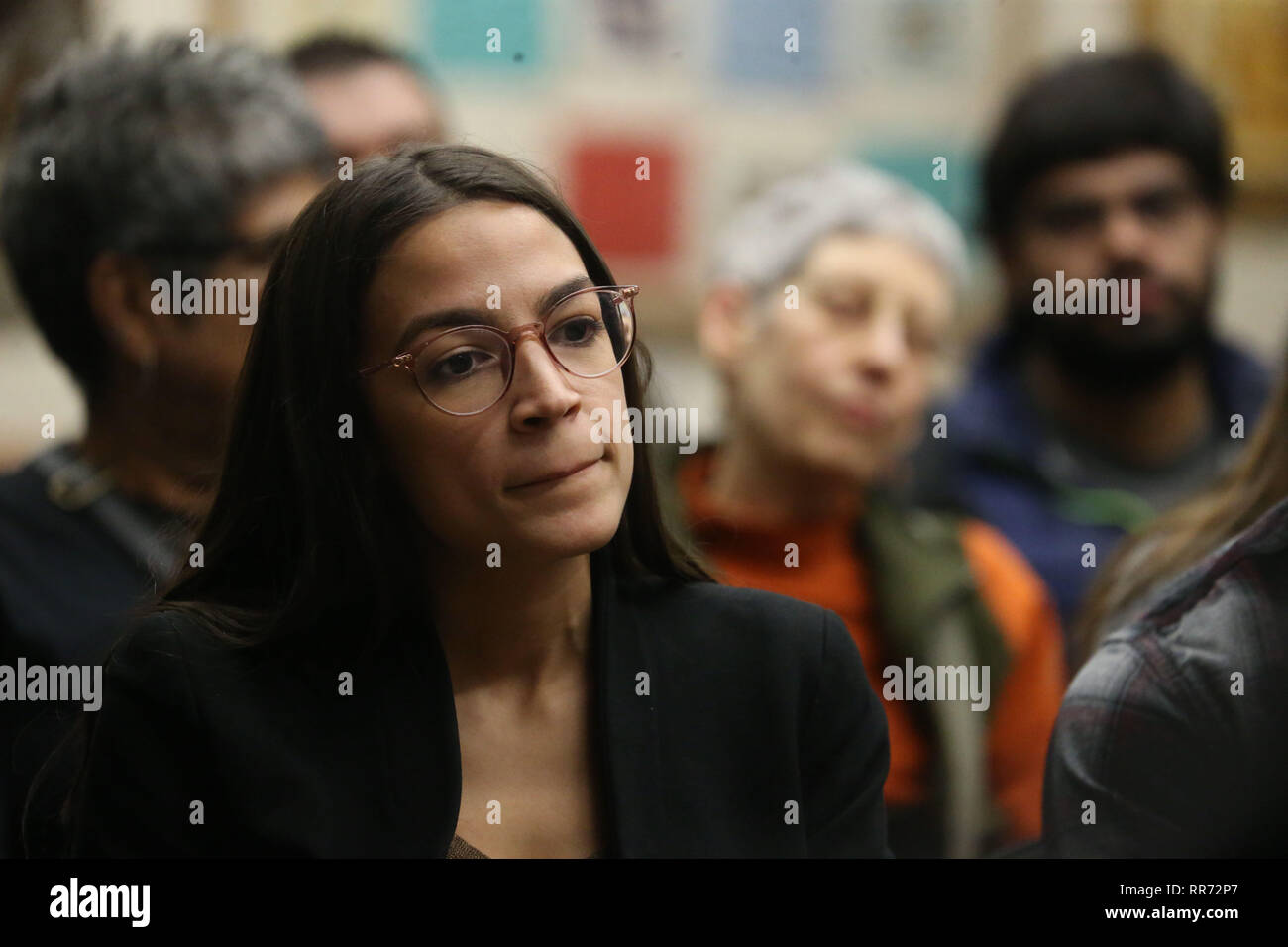 New York, NY, USA. 23rd Feb, 2019. Feb 23, 2019 - Alexandria Ocasio ...