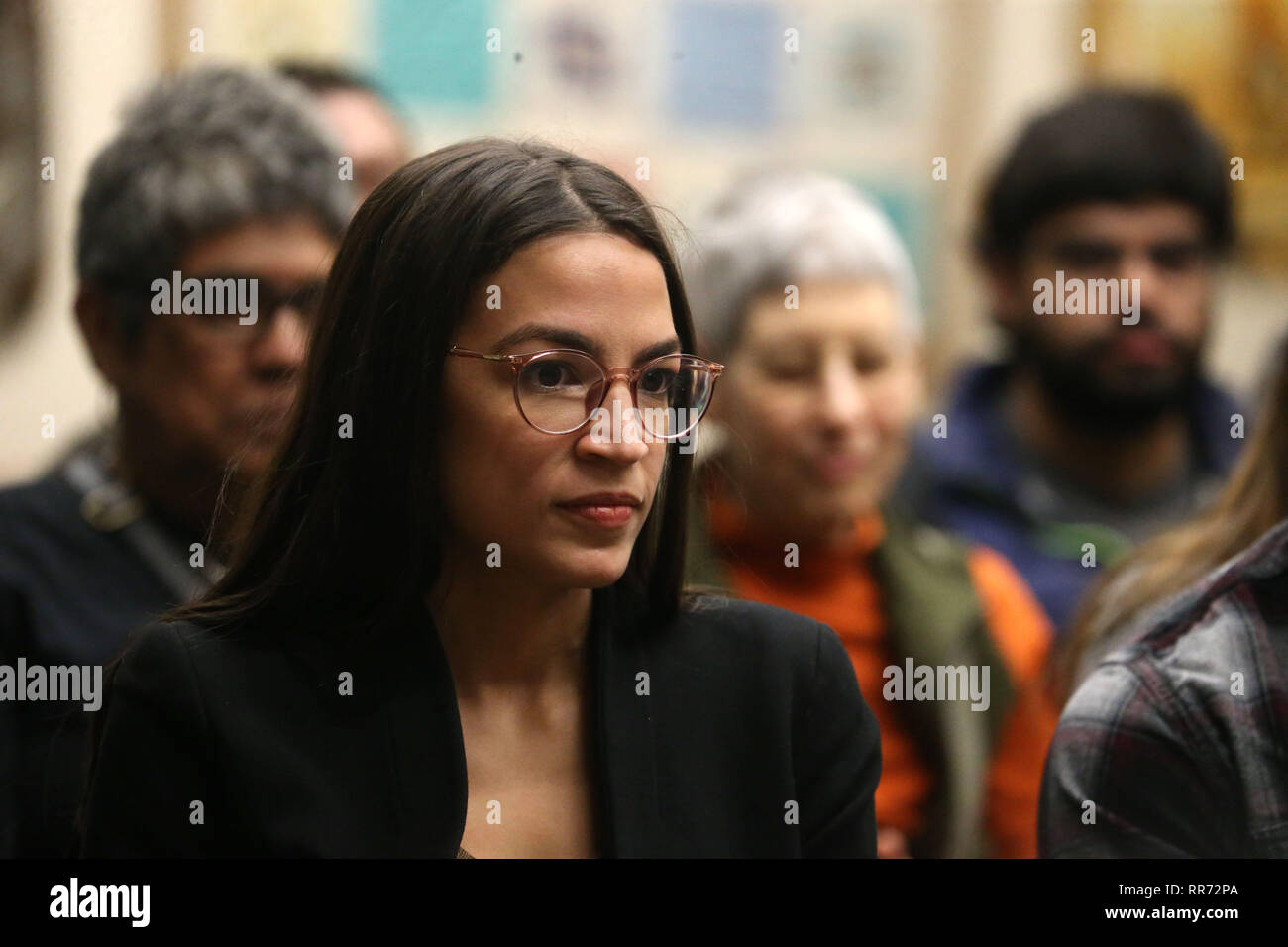 New York, NY, USA. 23rd Feb, 2019. Feb 23, 2019 - Alexandria Ocasio ...