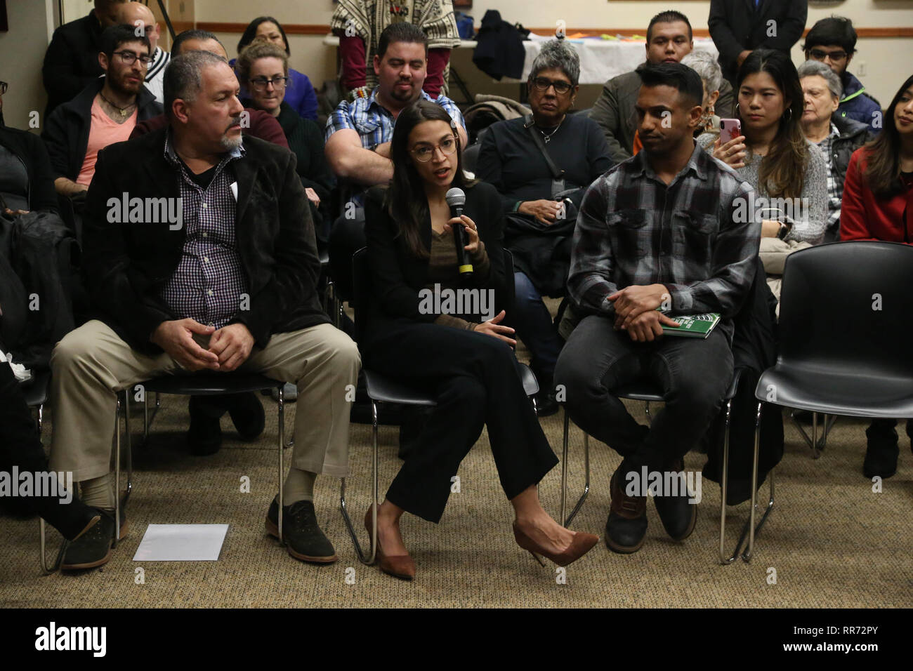 New York, NY, USA. 23rd Feb, 2019. Feb 23, 2019 - Alexandria Ocasio ...