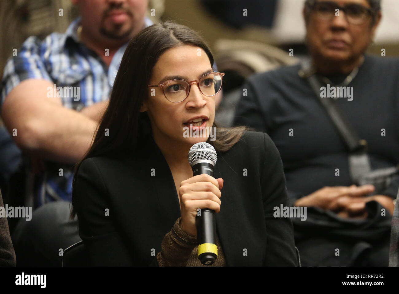 New York, NY, USA. 23rd Feb, 2019. Feb 23, 2019 - Alexandria Ocasio ...