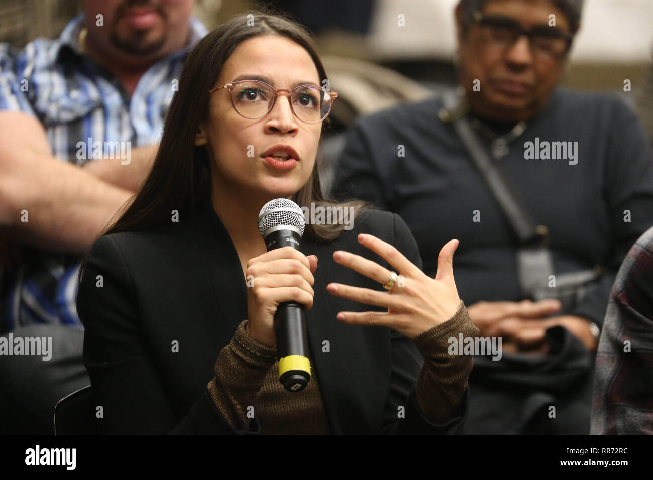 New York, NY, USA. 23rd Feb, 2019. Feb 23, 2019 - Alexandria Ocasio ...