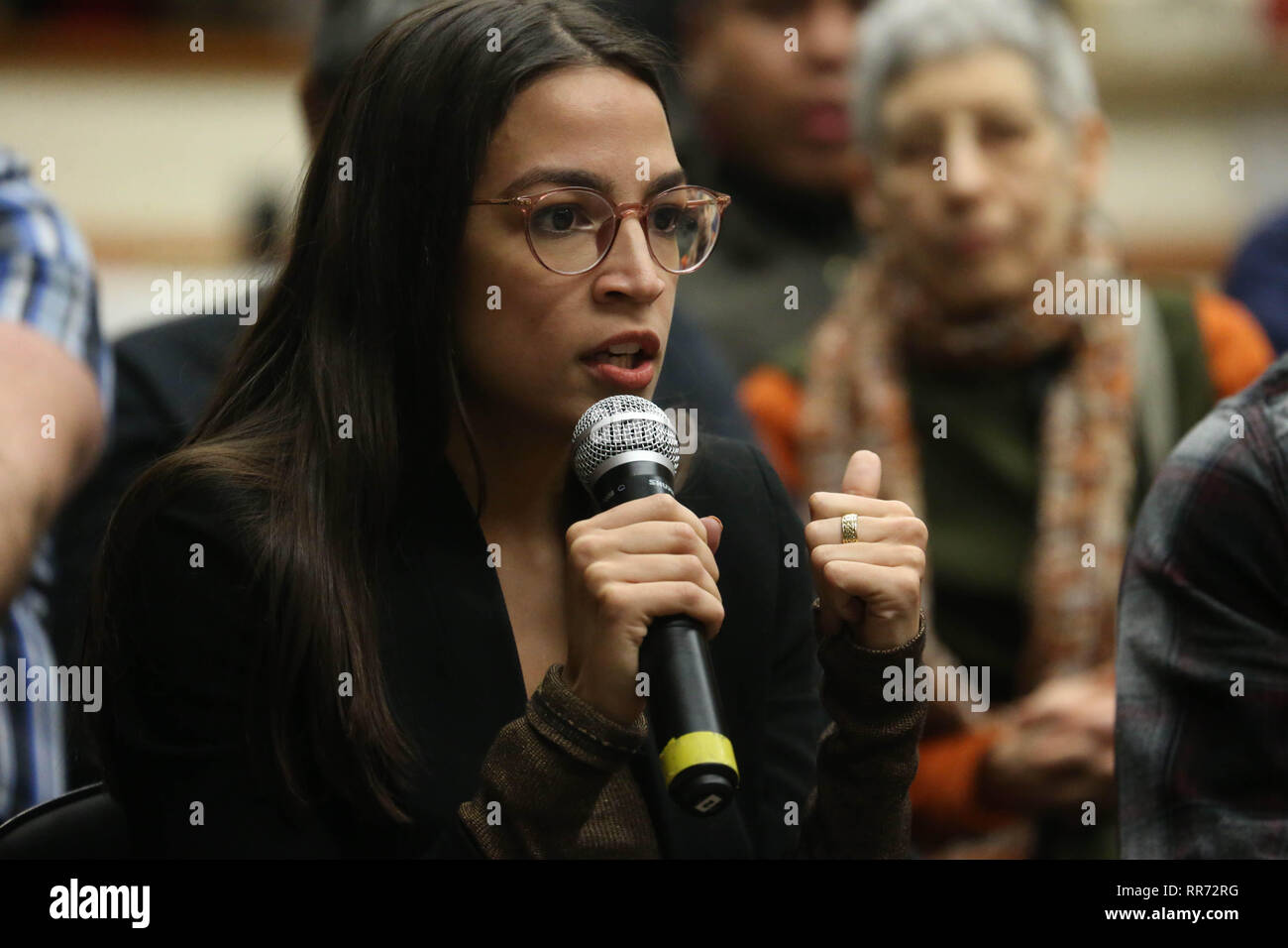 New York, NY, USA. 23rd Feb, 2019. Feb 23, 2019 - Alexandria Ocasio ...