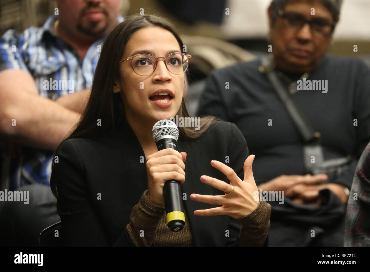 New York, NY, USA. 23rd Feb, 2019. Feb 23, 2019 - Alexandria Ocasio ...