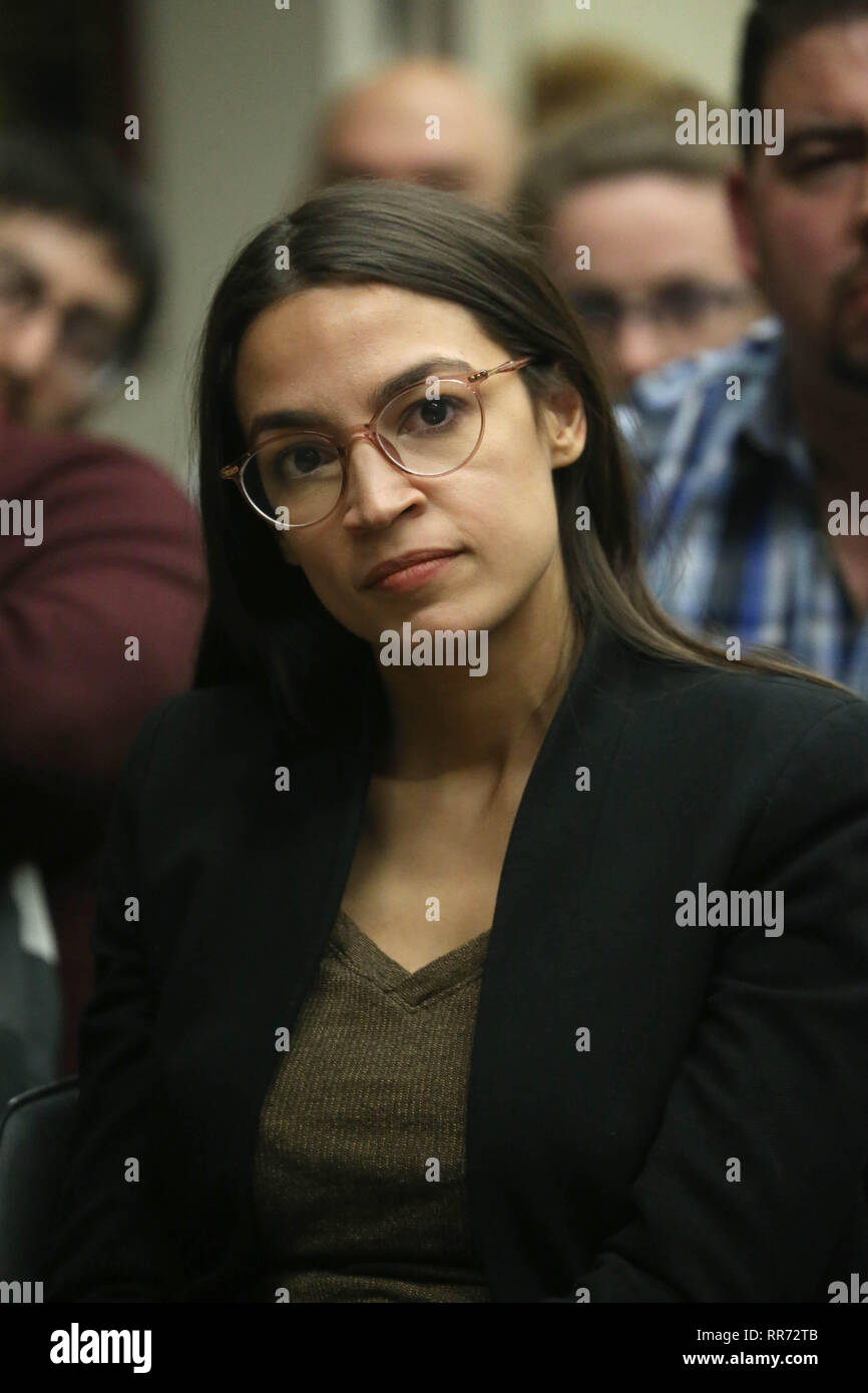New York, NY, USA. 23rd Feb, 2019. Feb 23, 2019 - Alexandria Ocasio ...