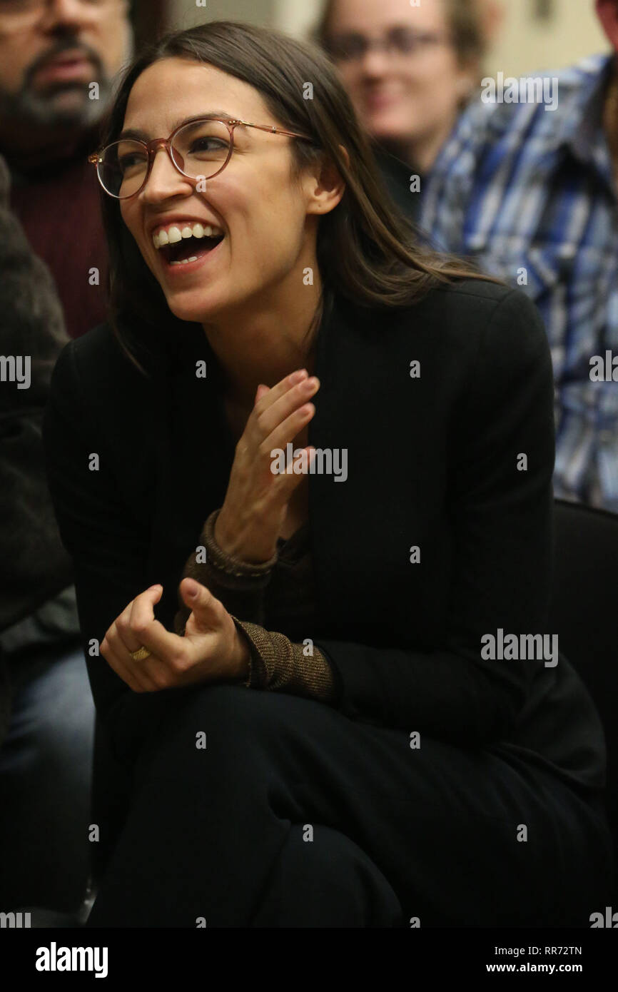 New York, NY, USA. 23rd Feb, 2019. Feb 23, 2019 - Alexandria Ocasio ...