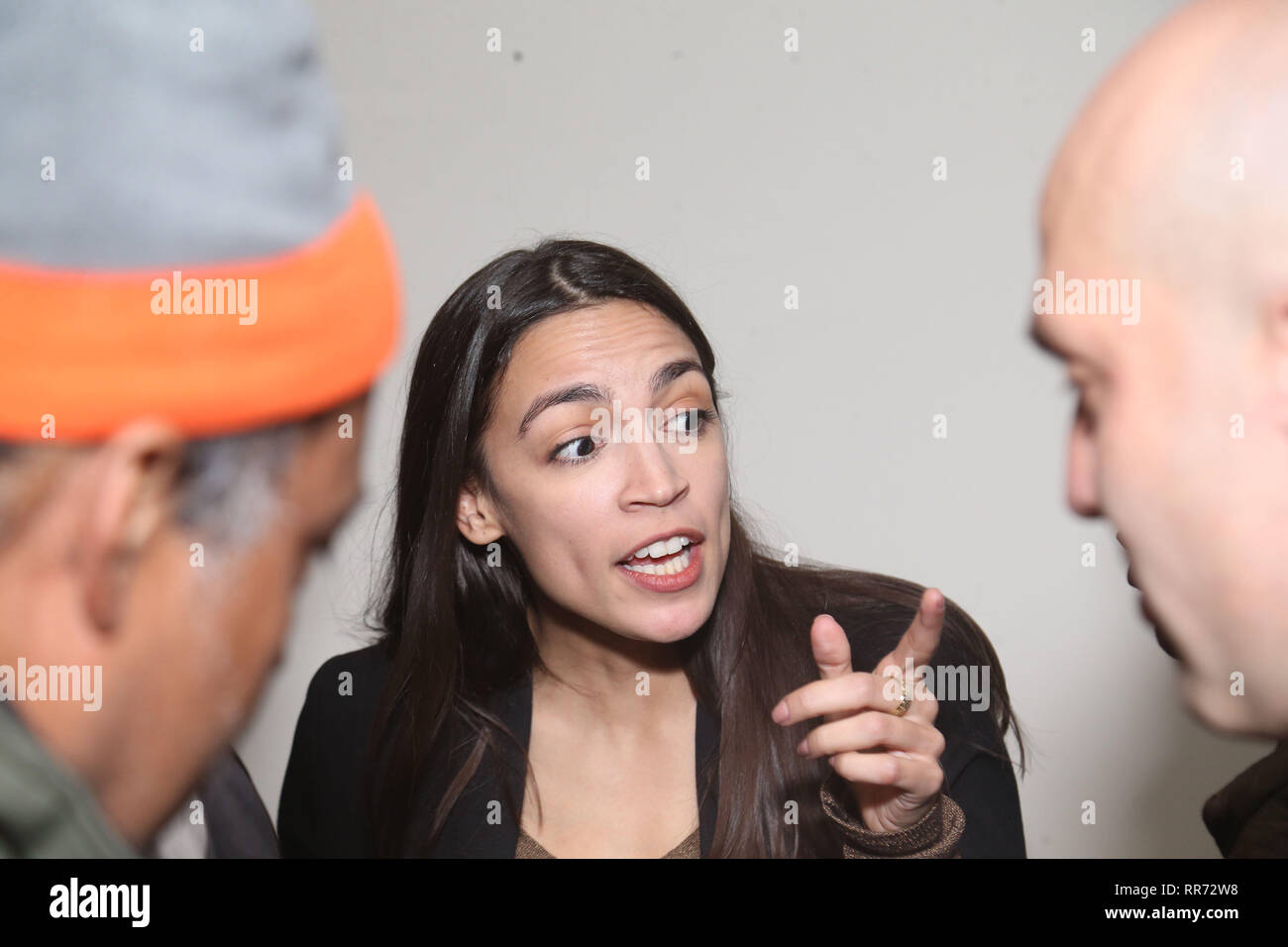 New York, NY, USA. 23rd Feb, 2019. Feb 23, 2019 - Alexandria Ocasio ...