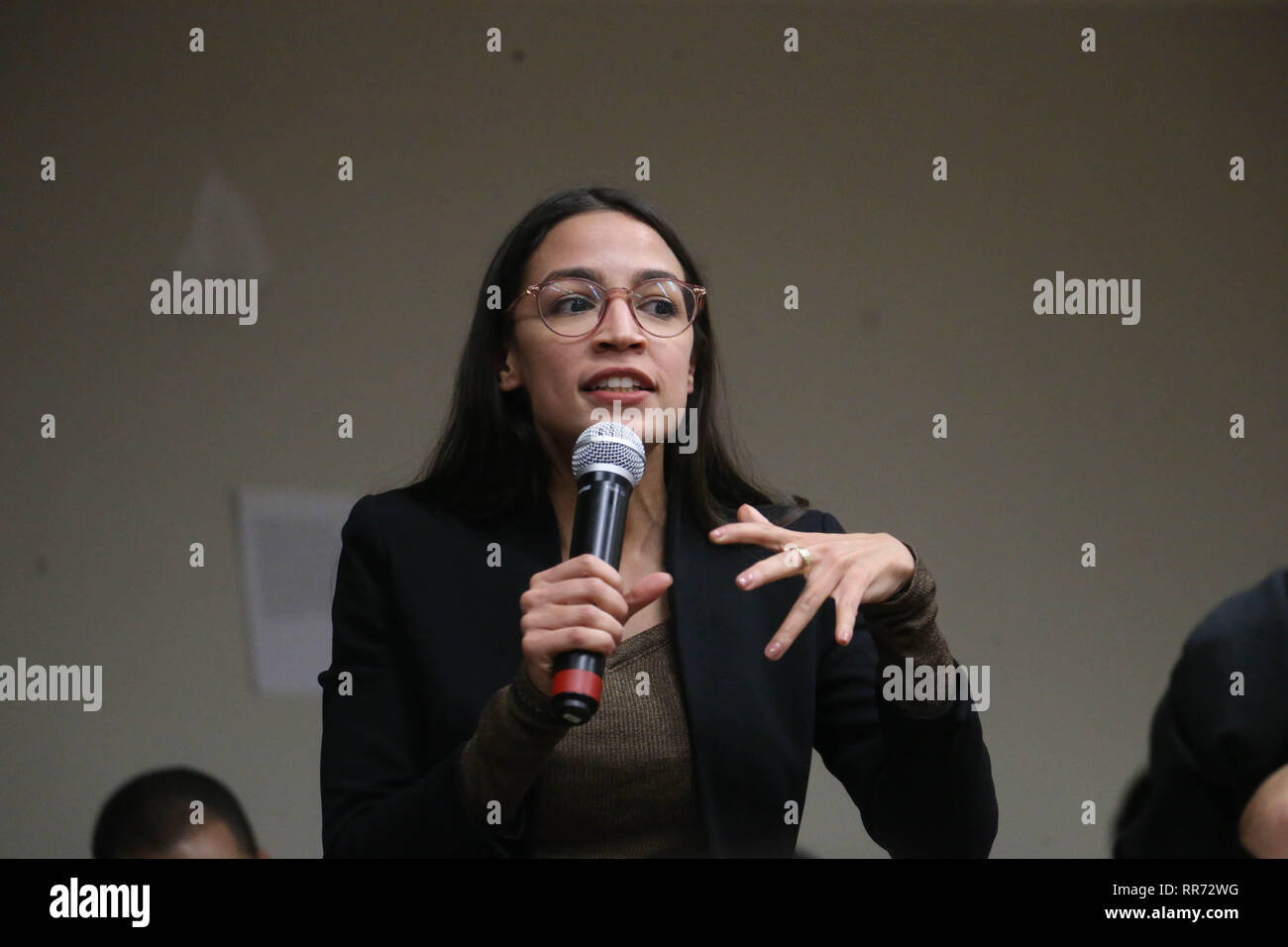 New York, NY, USA. 23rd Feb, 2019. Feb 23, 2019 - Alexandria Ocasio ...