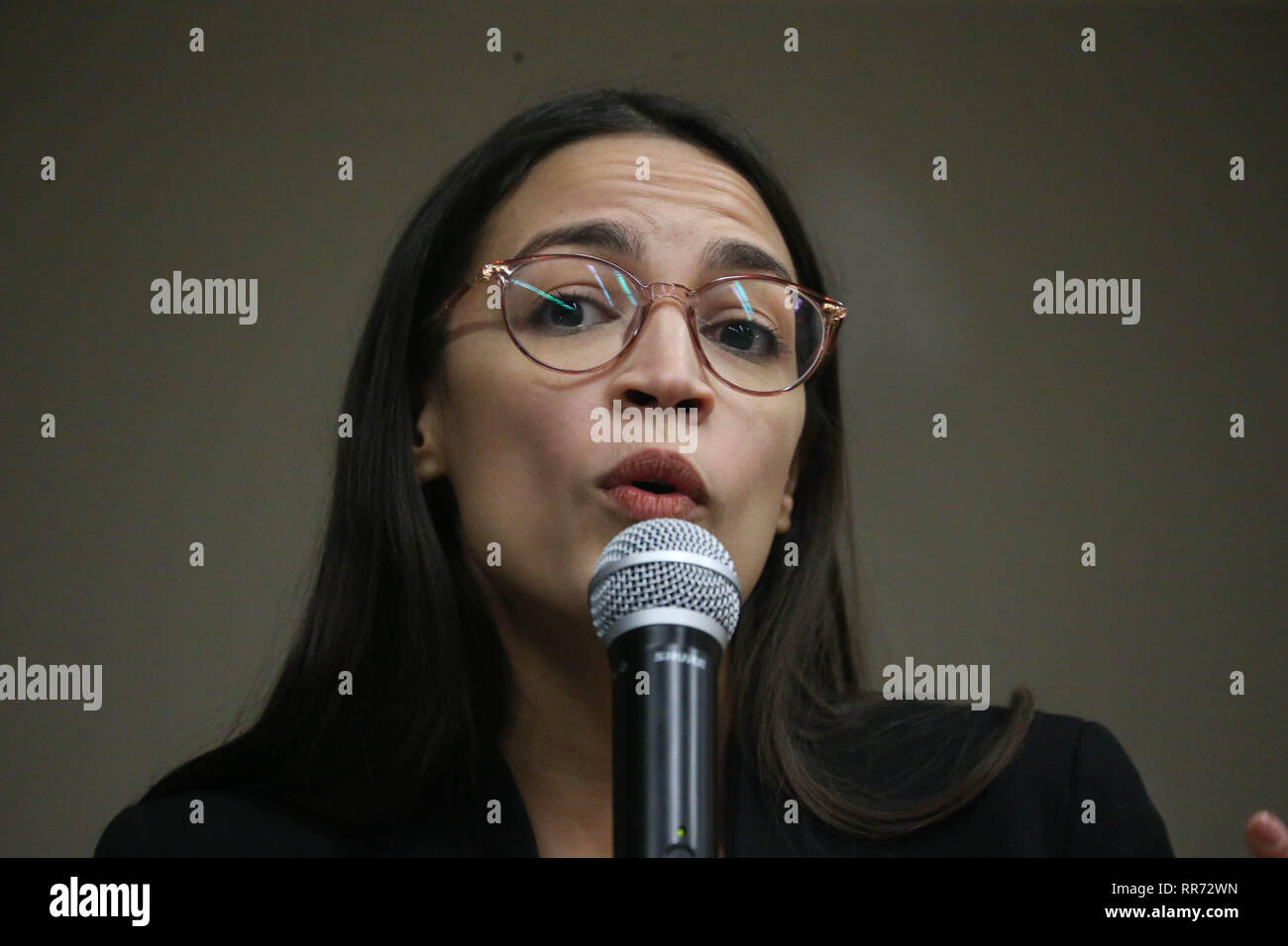 New York, NY, USA. 23rd Feb, 2019. Feb 23, 2019 - Alexandria Ocasio ...