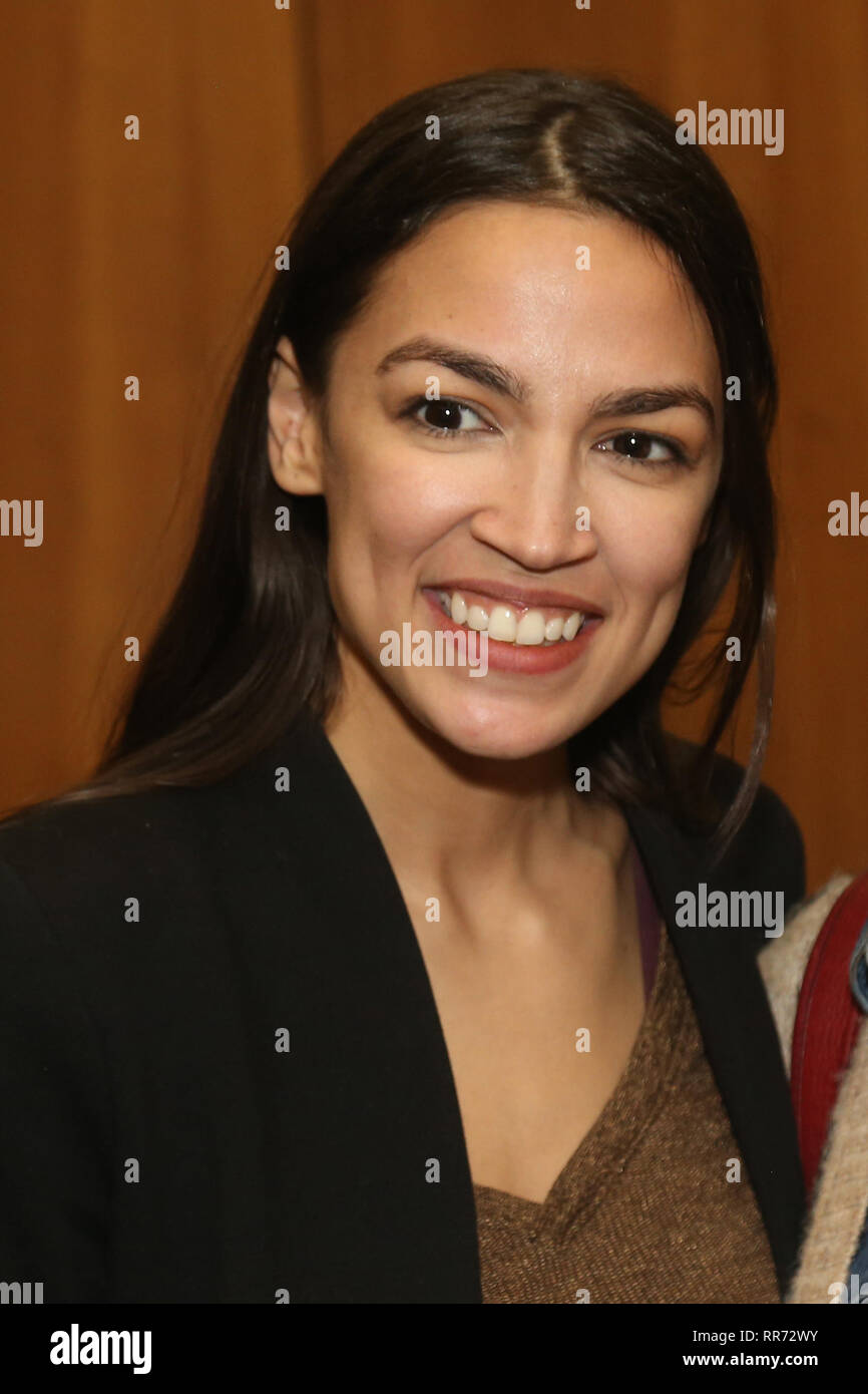 New York, NY, USA. 23rd Feb, 2019. Feb 23, 2019 - Alexandria Ocasio ...