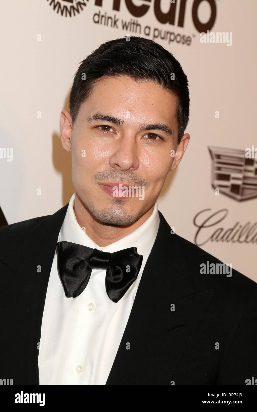 Los Angeles, CA, USA. 24th Feb, 2019. Lewis Tan at the after-party for ...