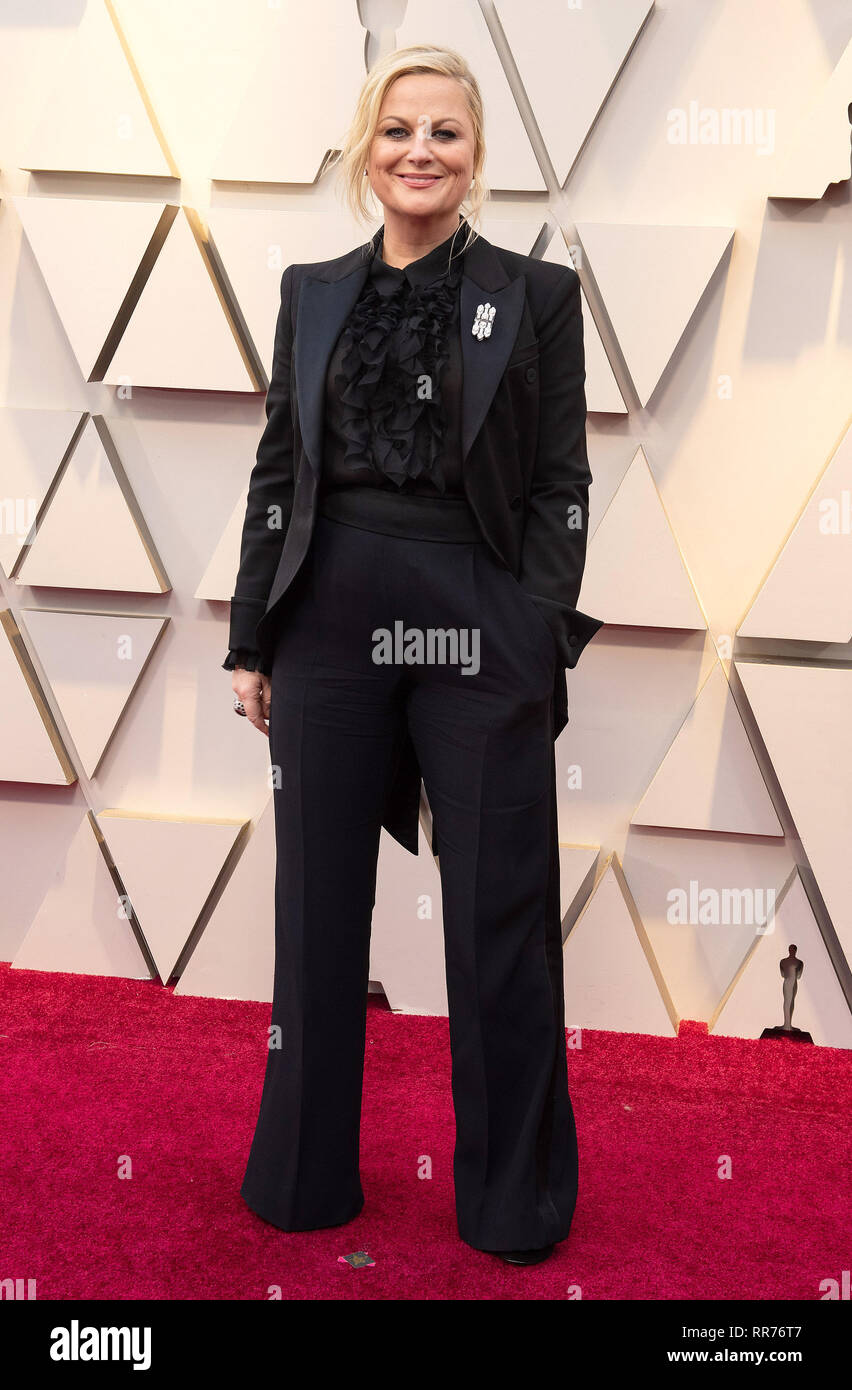 Amy poehler wearing an alberta ferretti hi-res stock photography and ...