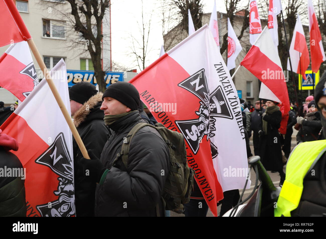 The 4th Cursed soldiers' March organised by ONR - the National Radical ...