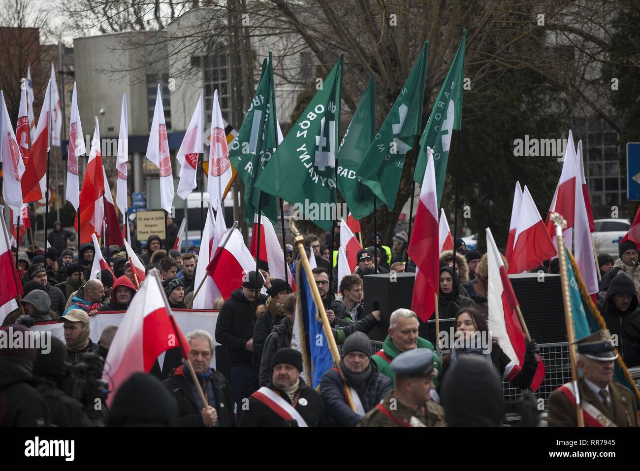 The 4th Cursed soldiers' March organised by ONR - the National Radical ...