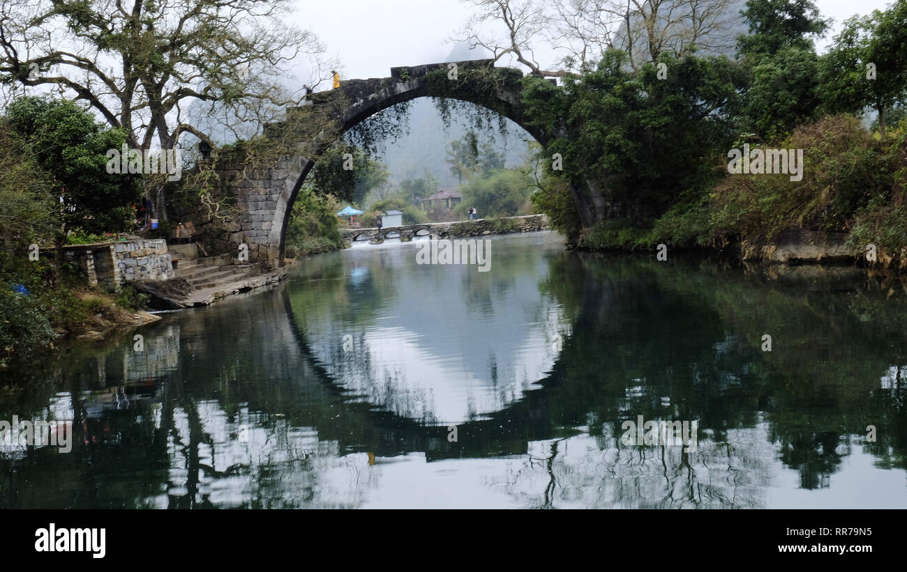 Yangshuo, Yangshuo, China. 25th Feb, 2019. Yangshuo, CHINA-The Fuli ...