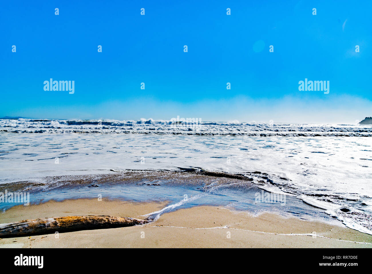 Turbulent sea during strong ocean surge Stock Photo - Alamy