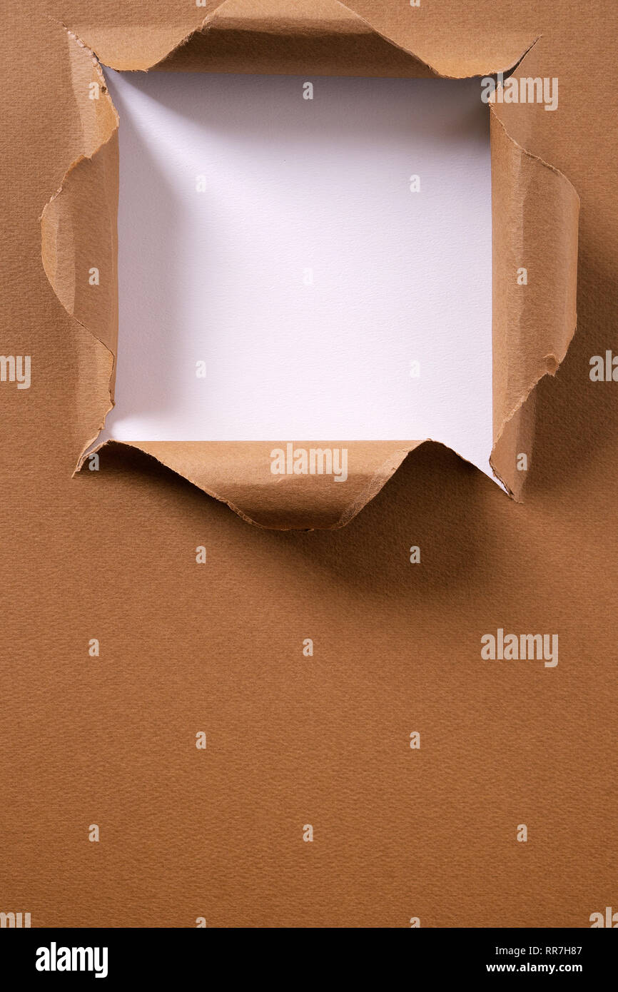 Paper square hole hi-res stock photography and images - Alamy