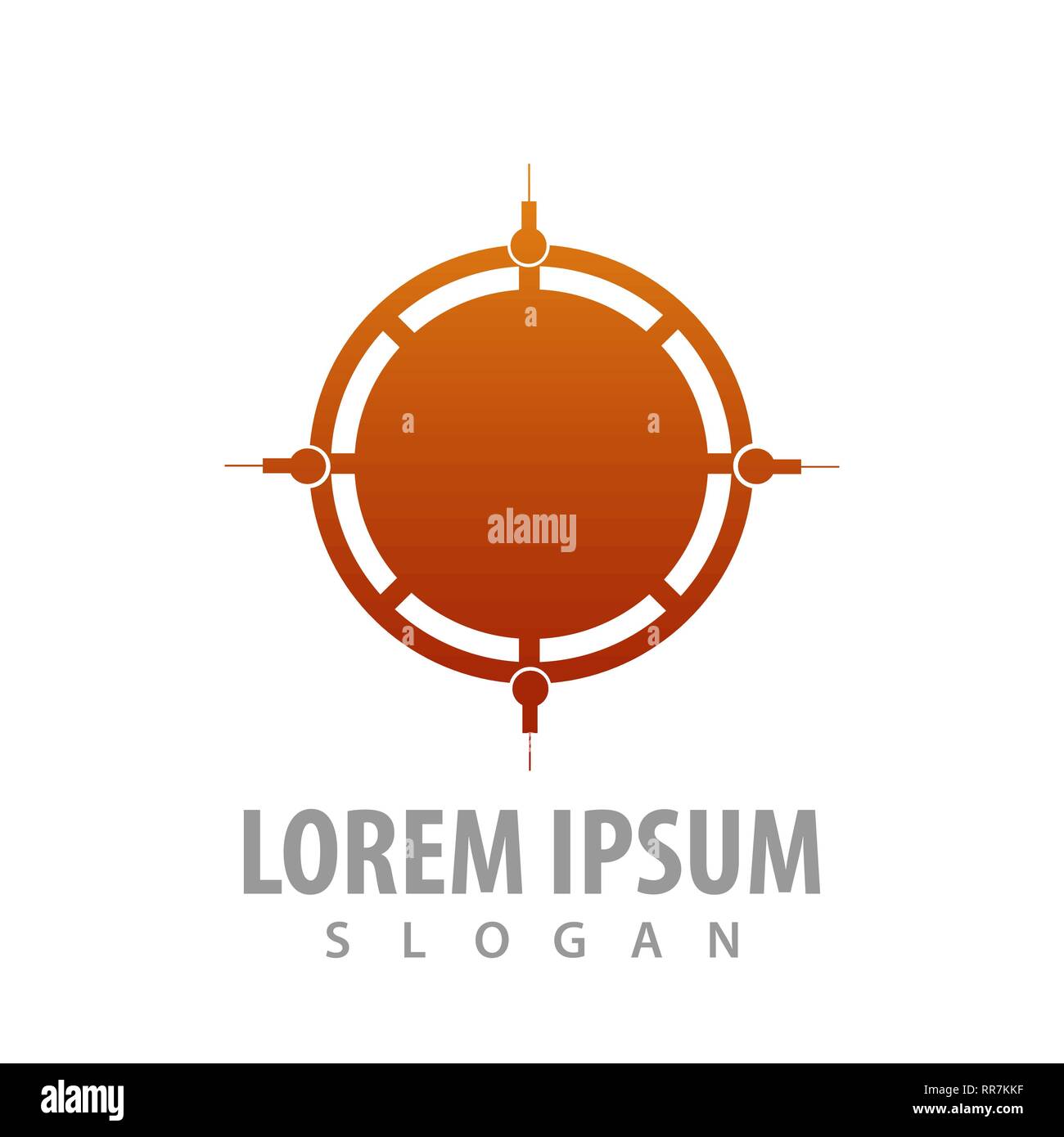 compass logo concept design. Symbol graphic template element Stock ...