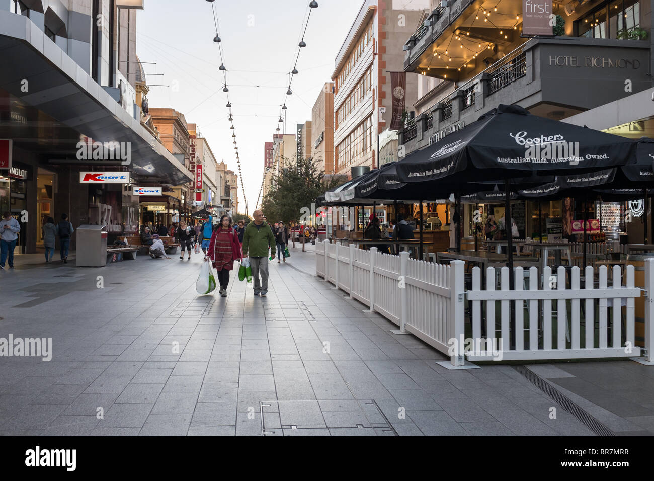 Center adelaide shopping mall hi-res stock photography and images - Alamy