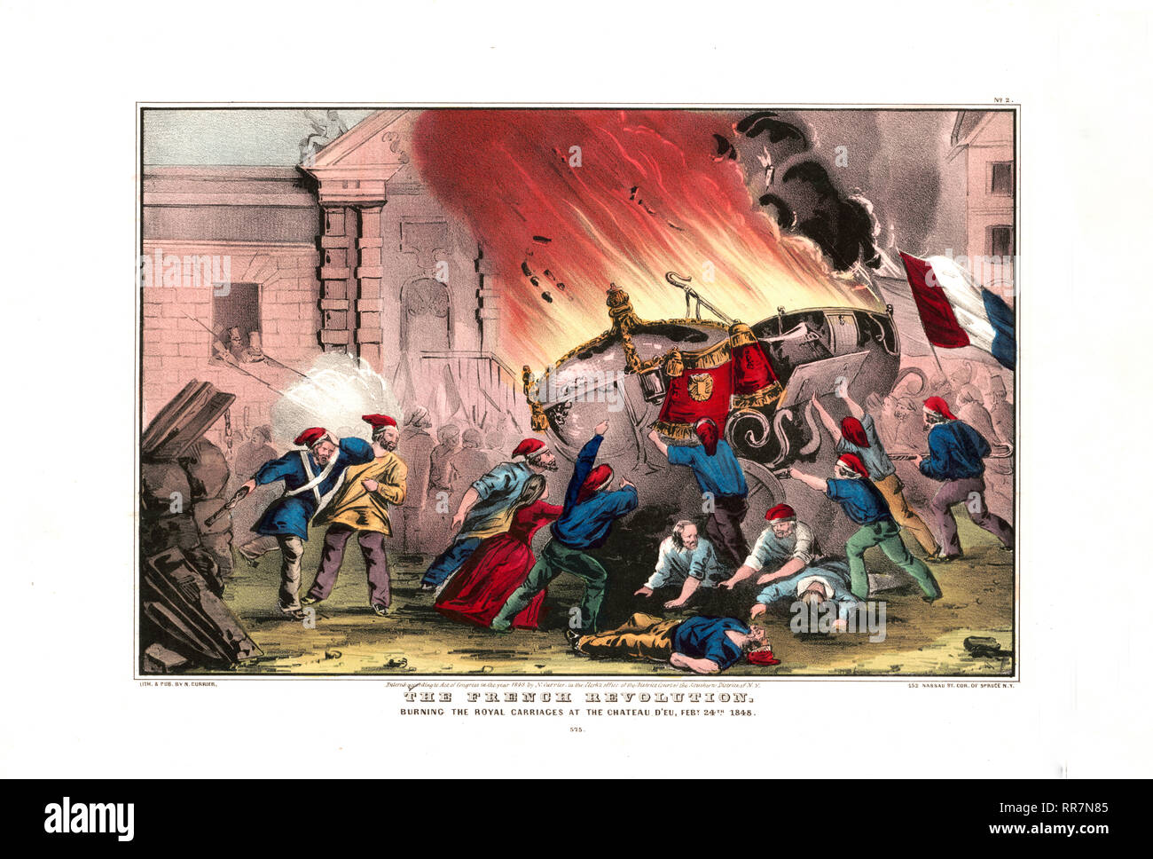 Revolution 1848 france Cut Out Stock Images & Pictures - Alamy