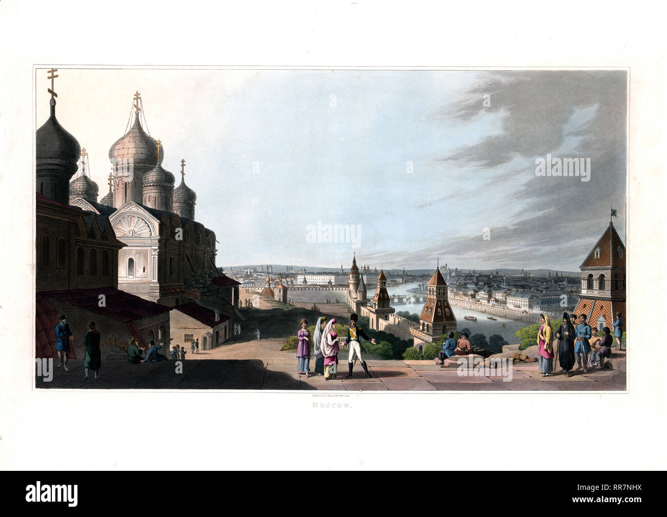 1814 moscow hi-res stock photography and images - Alamy