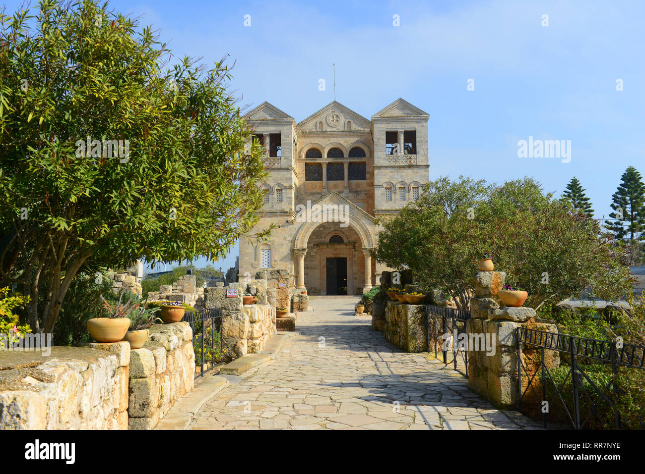 The Church of the Transfiguration is a Franciscan church located on ...