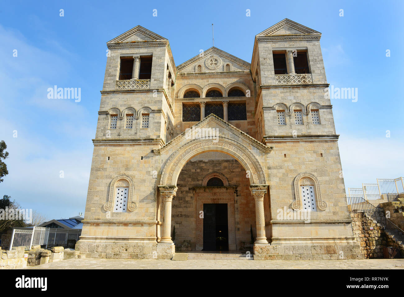 The Church of the Transfiguration is a Franciscan church located on ...