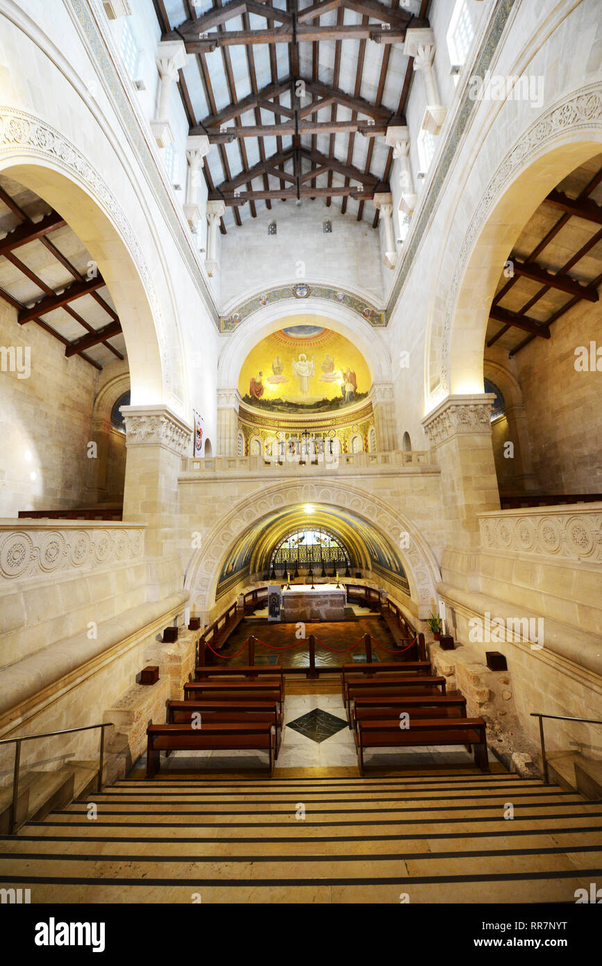 The Church of the Transfiguration is a Franciscan church located on ...