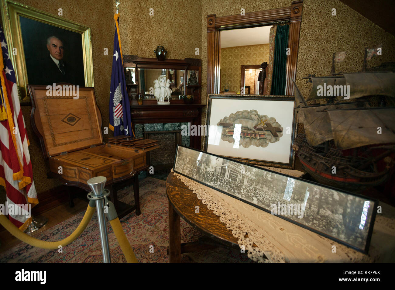 President Warren G. Harding Home, Marion, Ohio Stock Photo - Alamy