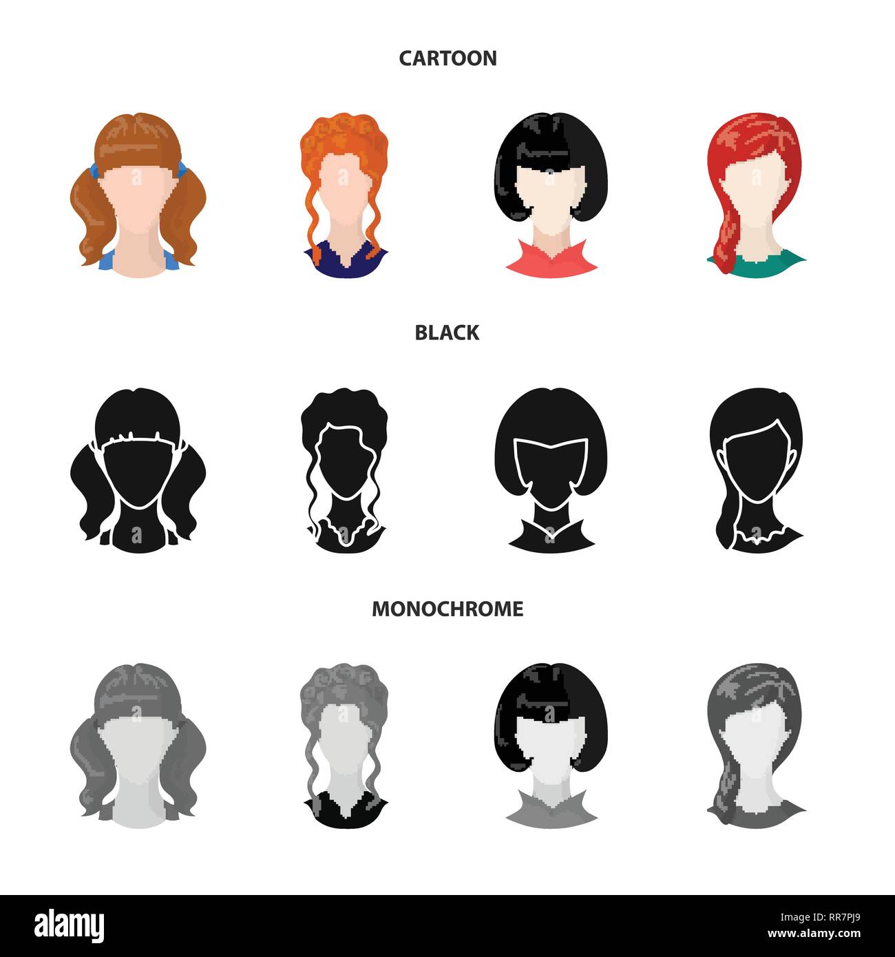 Vector illustration of professional and photo icon. Collection of ...