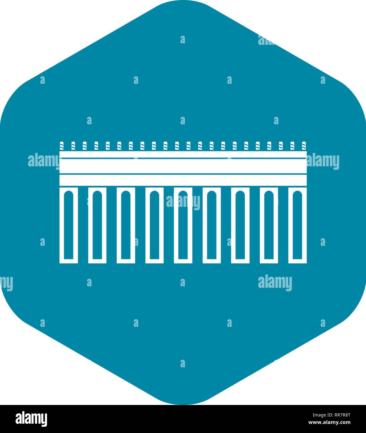 Bridge icon, simple style Stock Vector Image & Art - Alamy