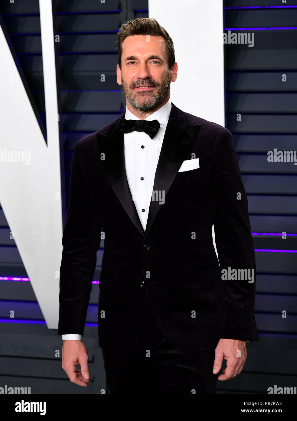 Jon Hamm attending the Vanity Fair Oscar Party held at the Wallis ...