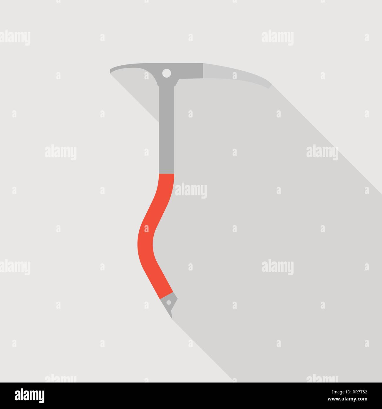 Holding an ice axe Stock Vector Images - Alamy