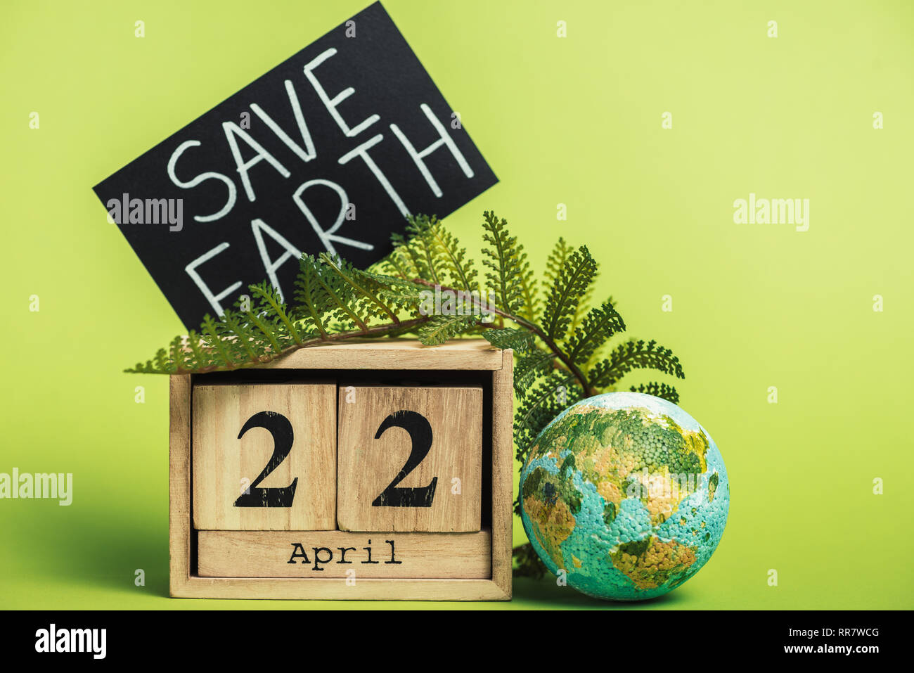 World environment day handwritten lettering hi-res stock photography ...