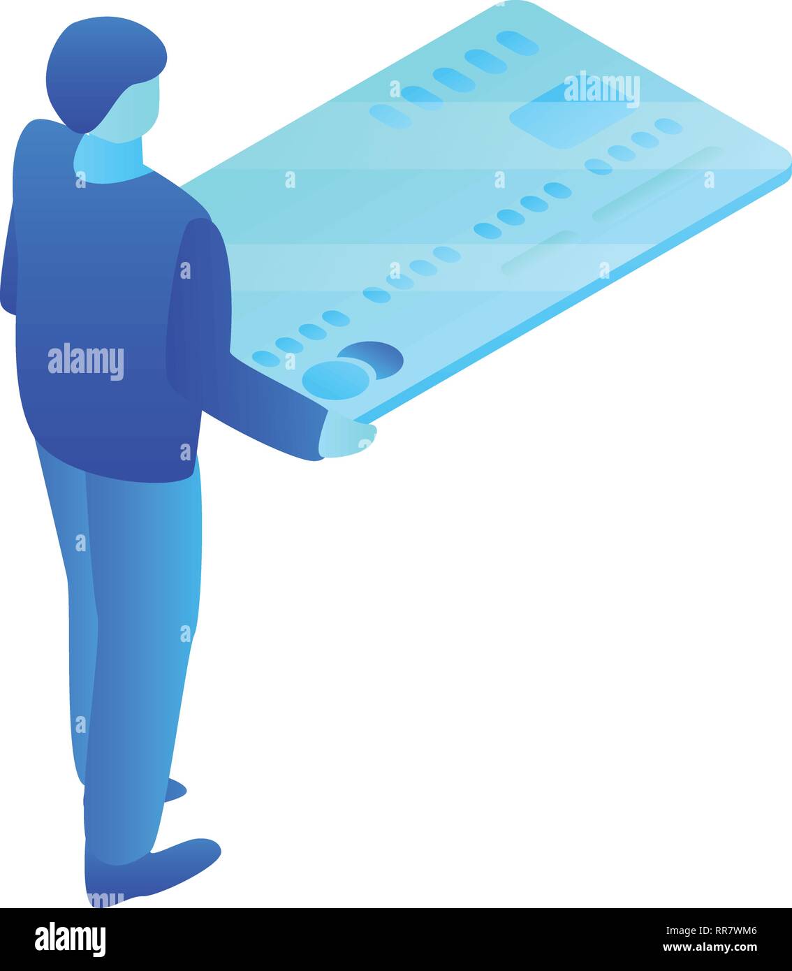 Isometric design credit cards Stock Vector Images - Alamy