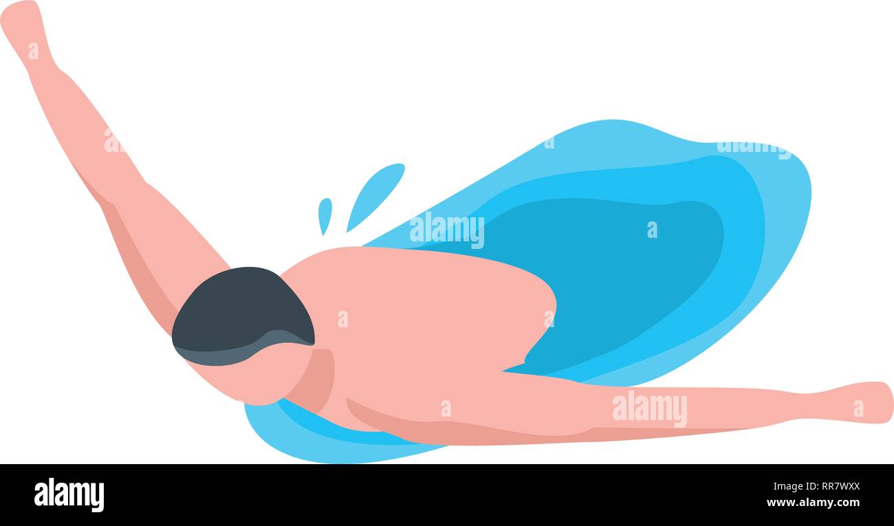 Butterfly swimming icon, isometric style Stock Vector Image & Art - Alamy