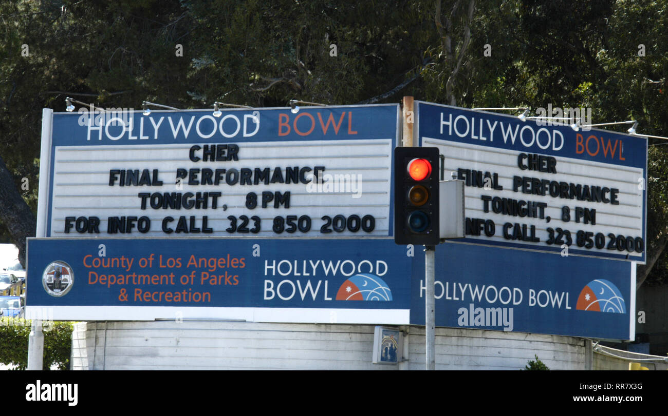 HOLLYWOOD, CA - APRIL 30: A General view of atmosphere of Marquee Sign ...