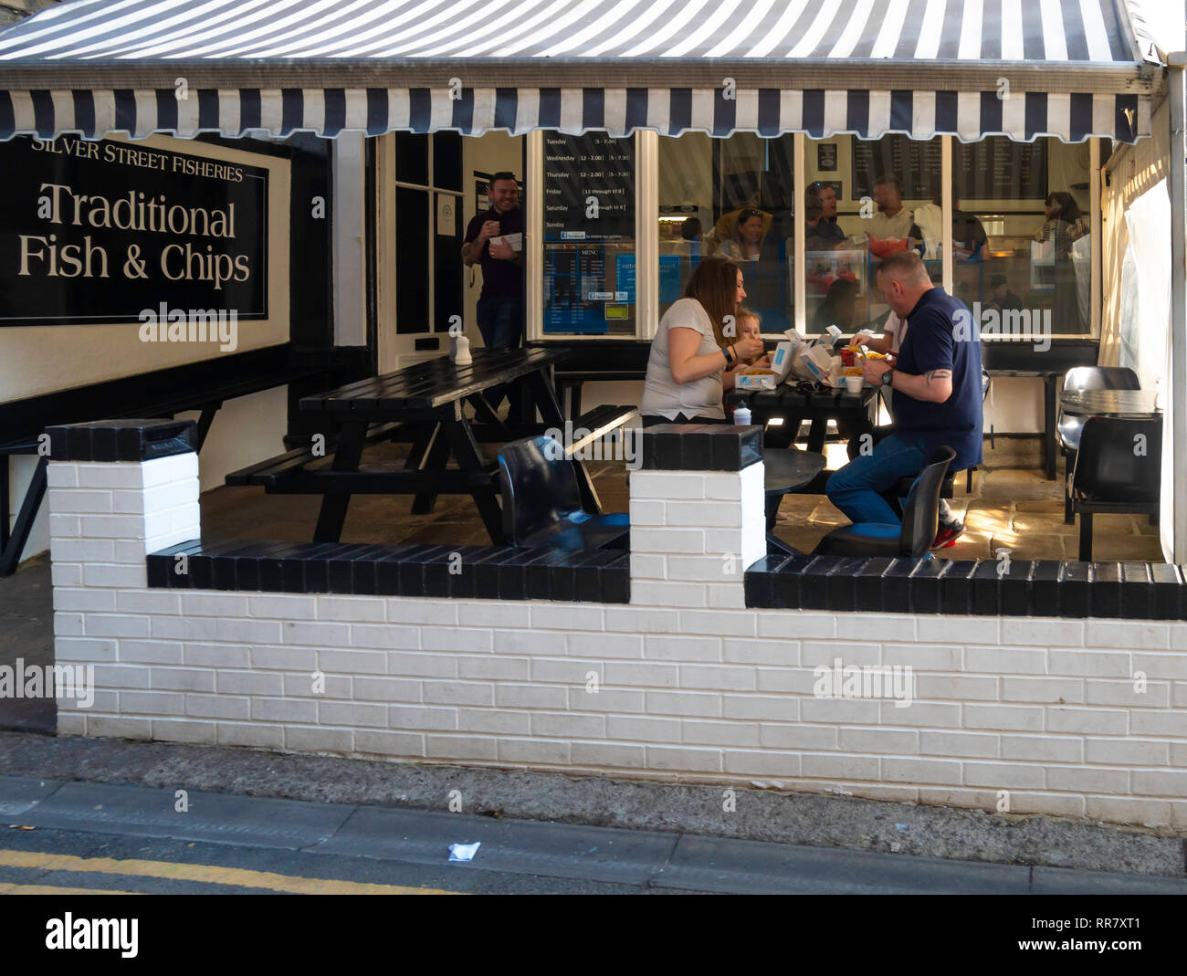Traditional seaside fish chip shop hi-res stock photography and images ...