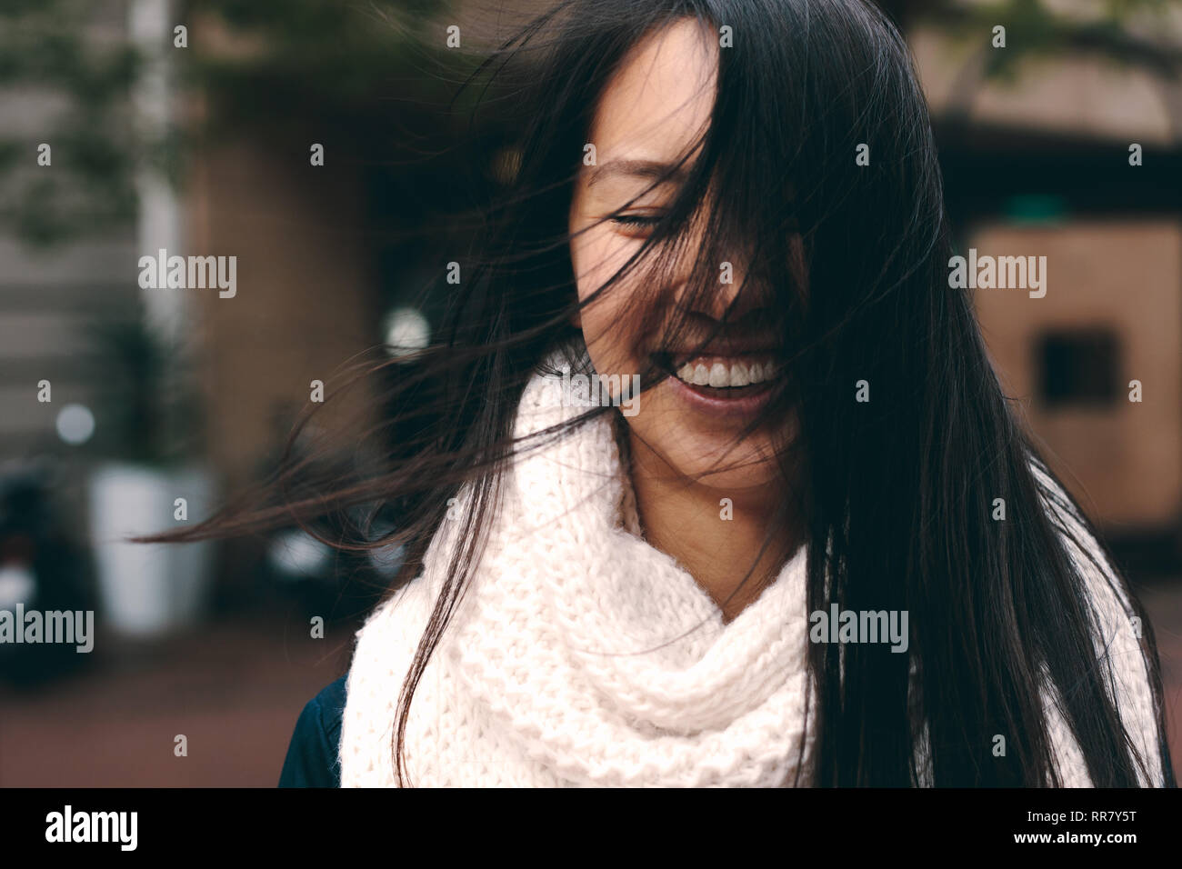 Covering face with clothes hi-res stock photography and images - Alamy