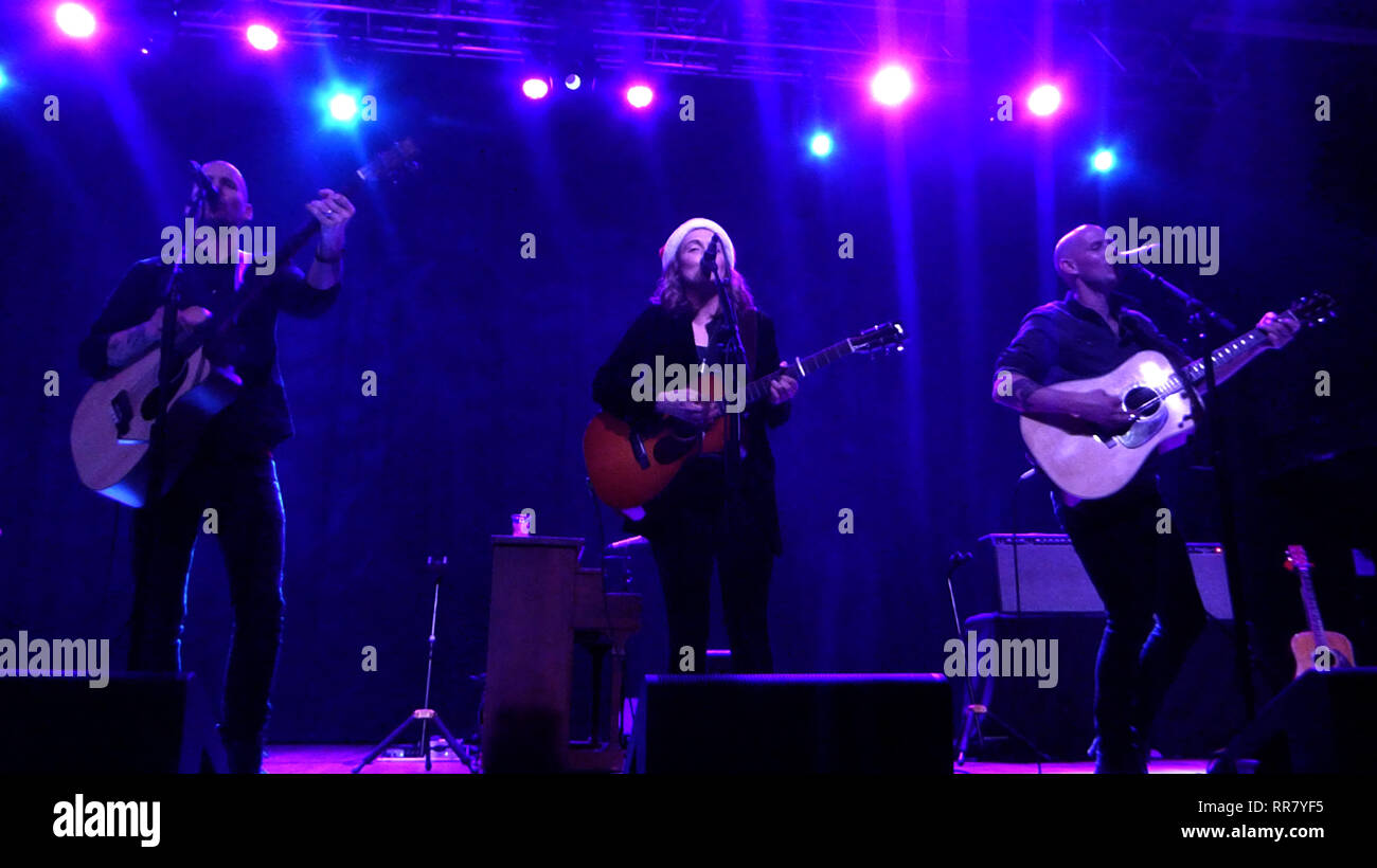 ANAHEIM, CA - DECEMBER 13: Singer/musician Brandi Carlile and musicians ...
