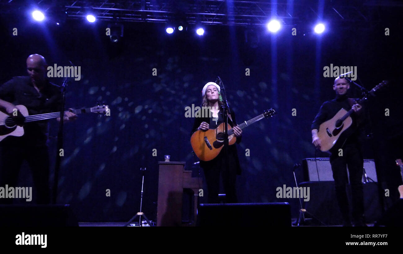 ANAHEIM, CA - DECEMBER 13: Singer/musician Brandi Carlile and musicians ...