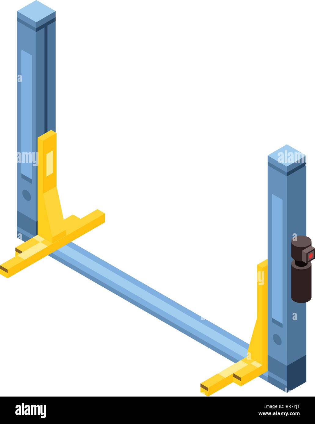 Lift car stand icon, isometric style Stock Vector Image & Art - Alamy