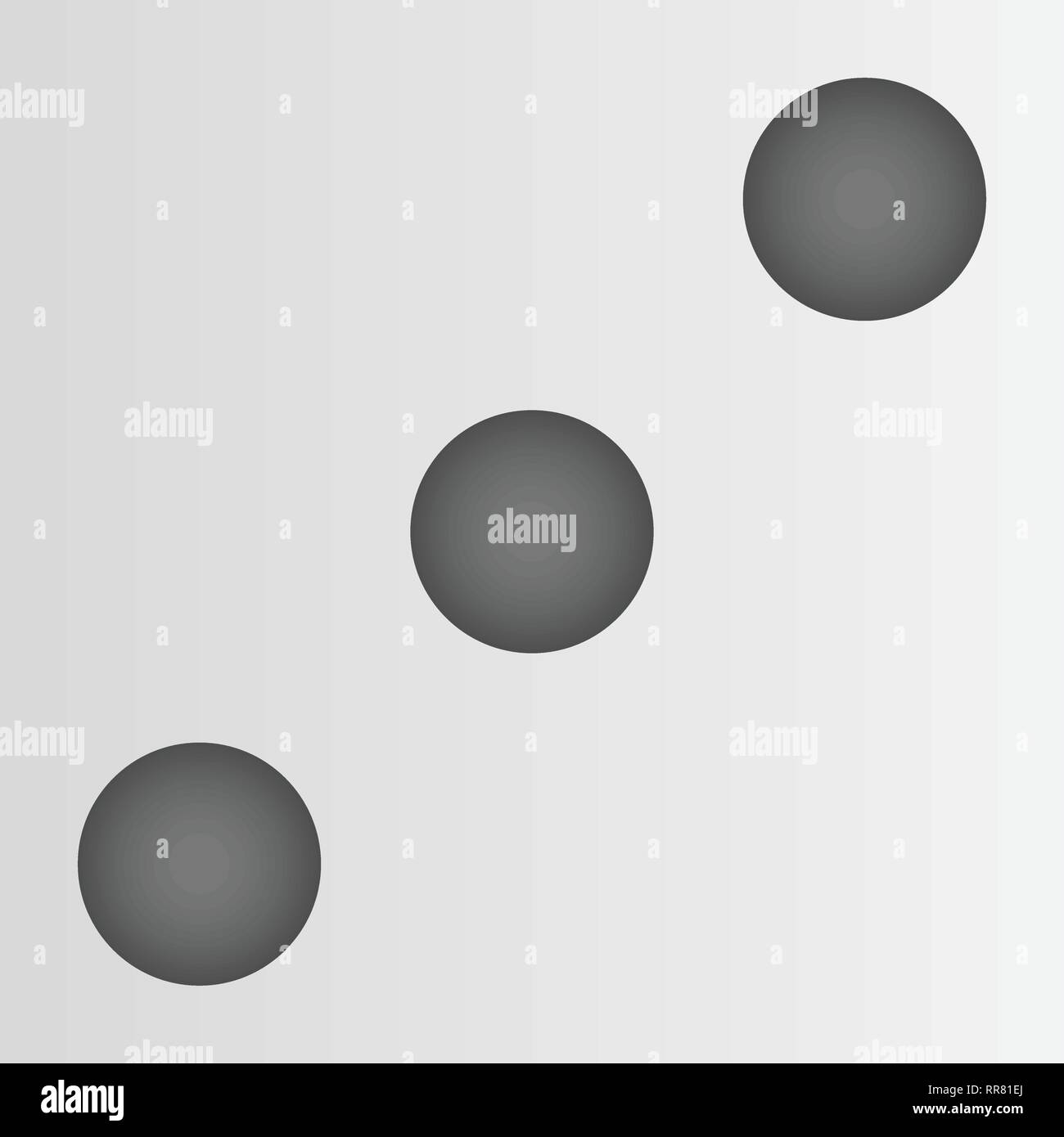 Three point dice icon, cartoon style Stock Vector Image & Art - Alamy