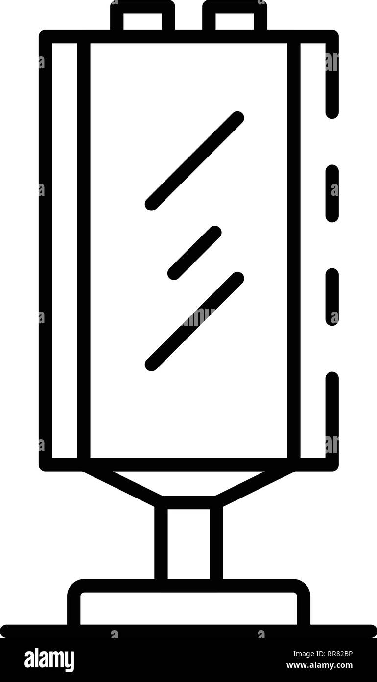 Lightbox panel icon, outline style Stock Vector Image & Art - Alamy