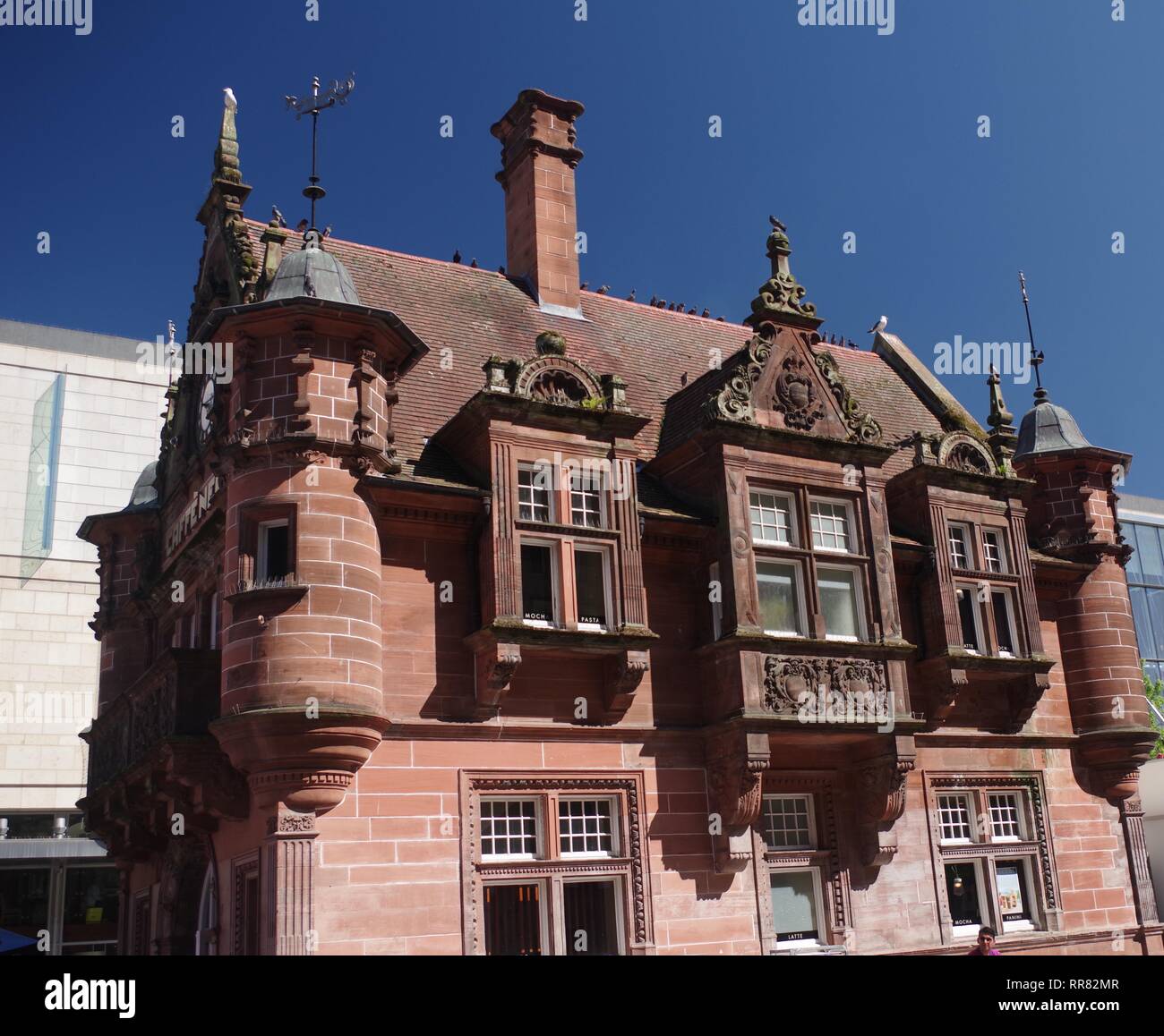 St Enoch spt Subway Station Glasgow. Ornate Victorian Architecture on a ...