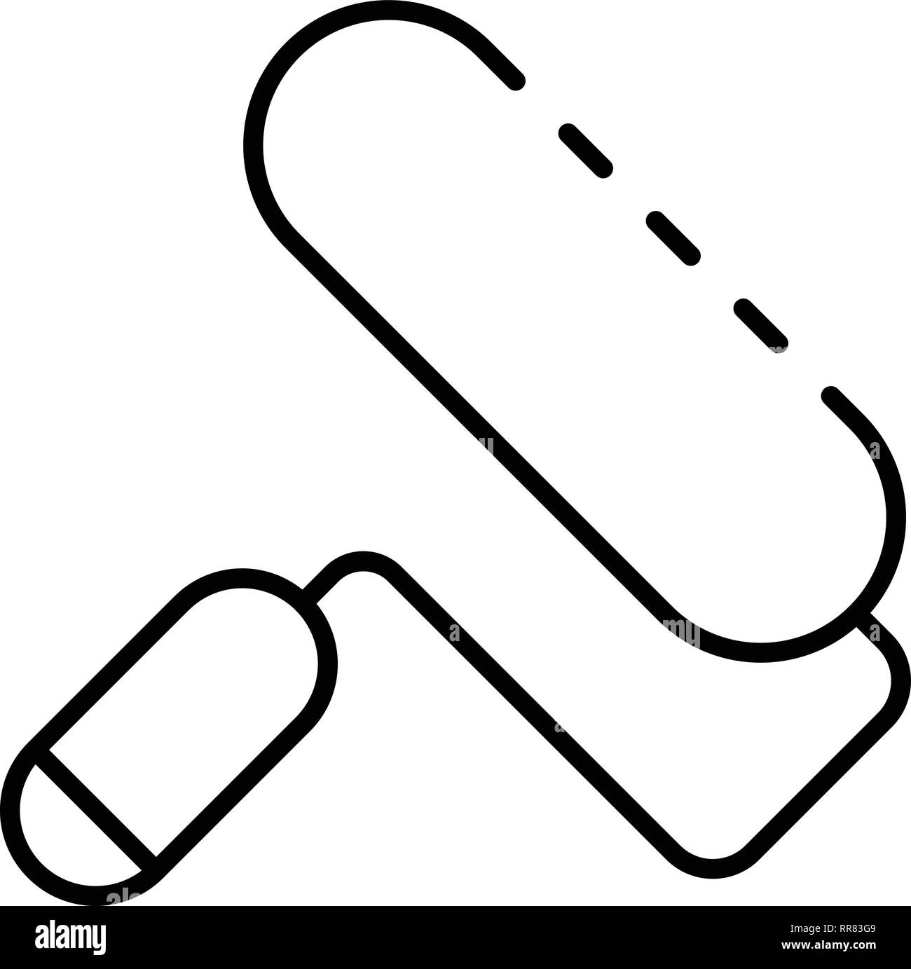 Construction roller icon, outline style Stock Vector Image & Art - Alamy